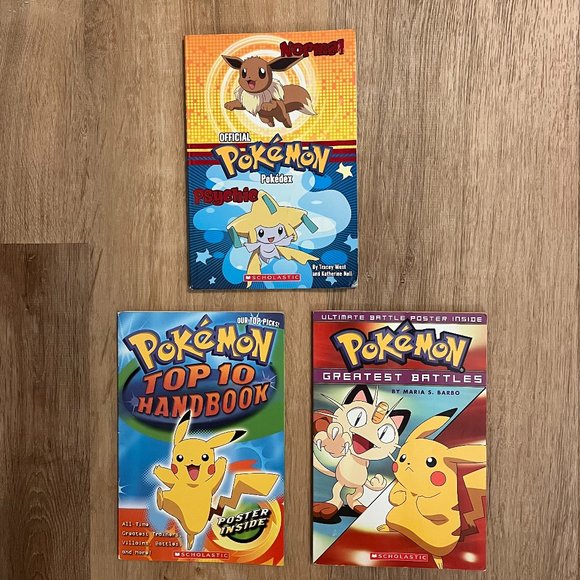 Poke'mon | Video Games & Consoles | Pokemon Book Bundle All Ages | Poshmark